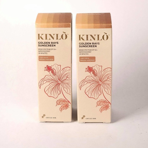 Kinlo | Skincare | 2 Pack Kinlo Golden Rays Sunscreen Spf 5 Light ...